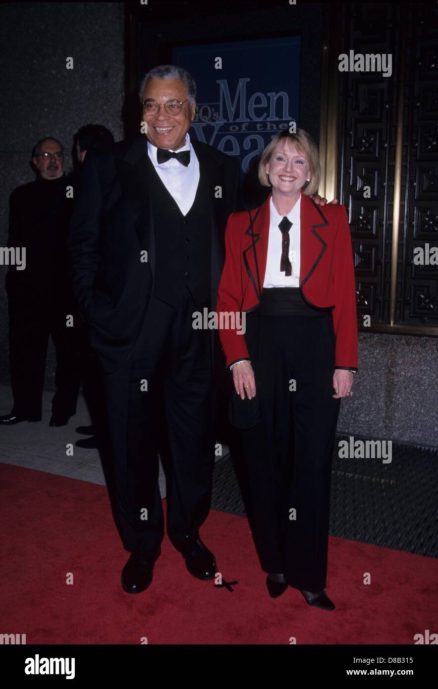 JAMES EARL JONES with wife Cecille.The 3rd annual GQ Men of the year ...