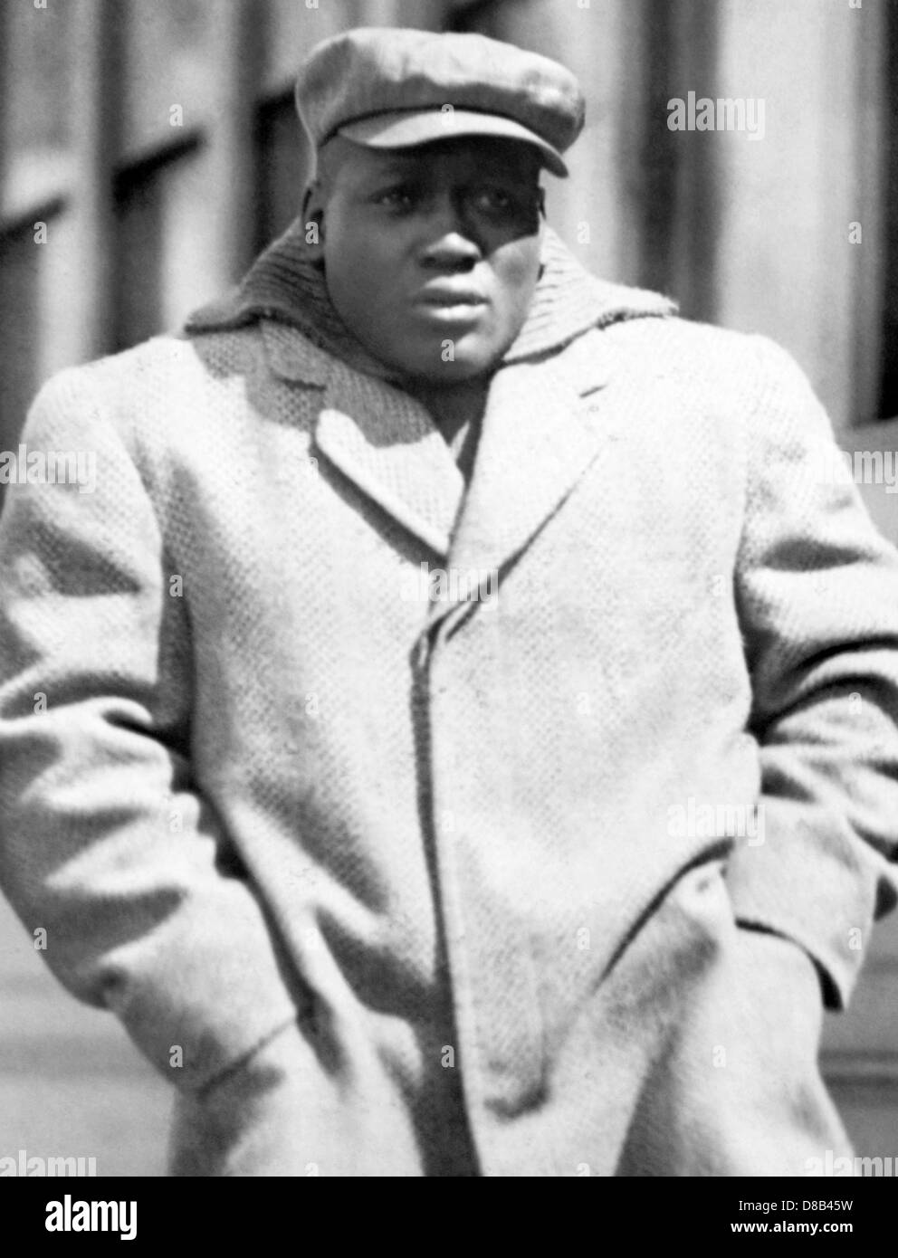 Vintage photo of boxer Jack Johnson (1878 – 1946) – Johnson, known as ...
