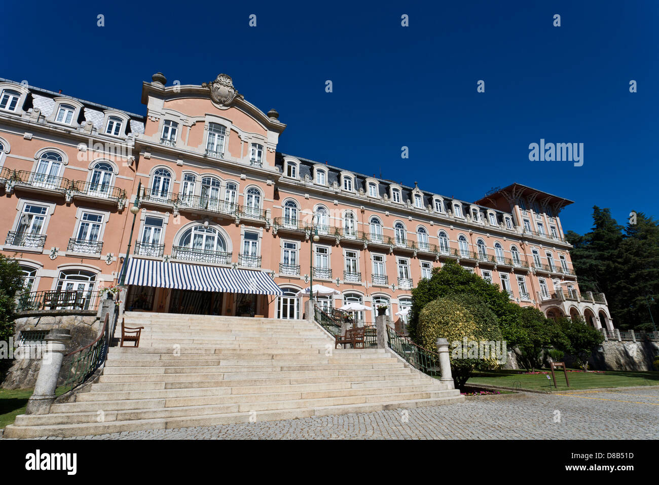 Vidago Palace Hotel, Chaves Portugal Stock Photo - Alamy