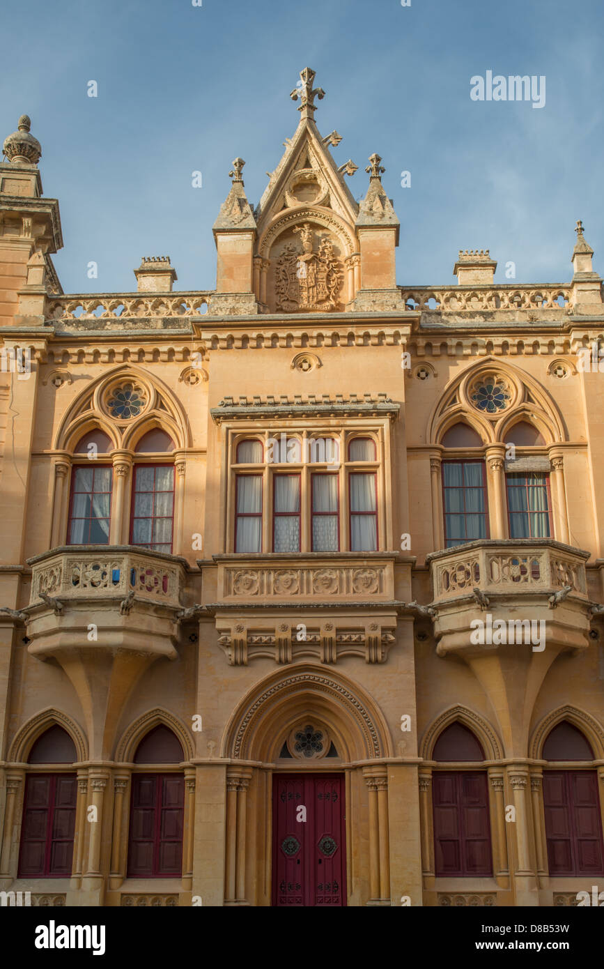 Building in Malta Stock Photo - Alamy
