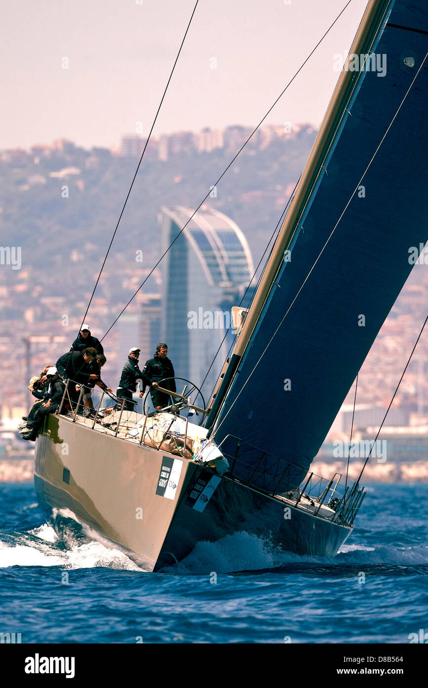 Barcelona, Spain. 23rd May 2013.Wally Open Season in action during day ...