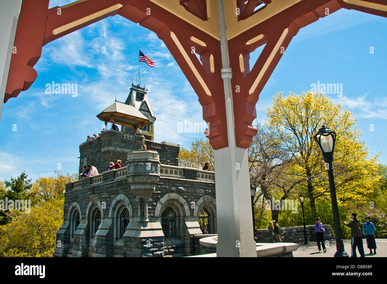 Central park castle hi-res stock photography and images - Alamy