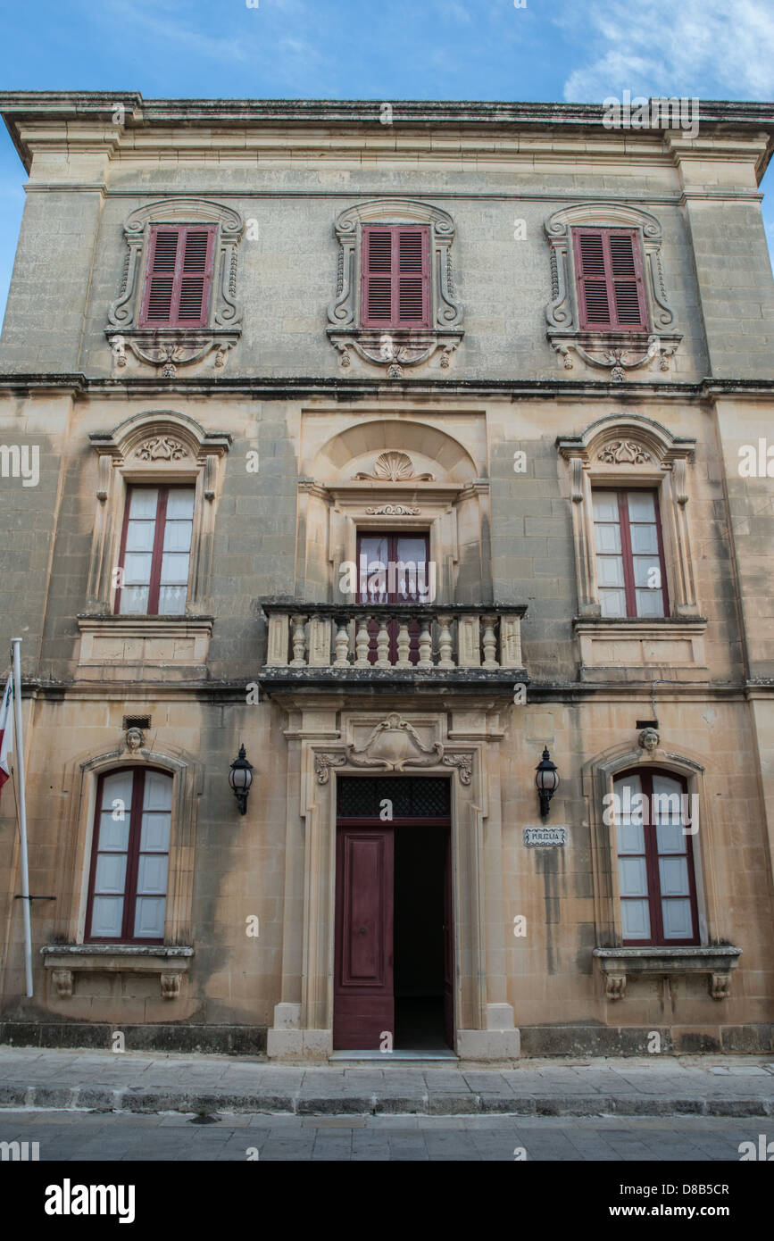 Building in Malta Stock Photo - Alamy