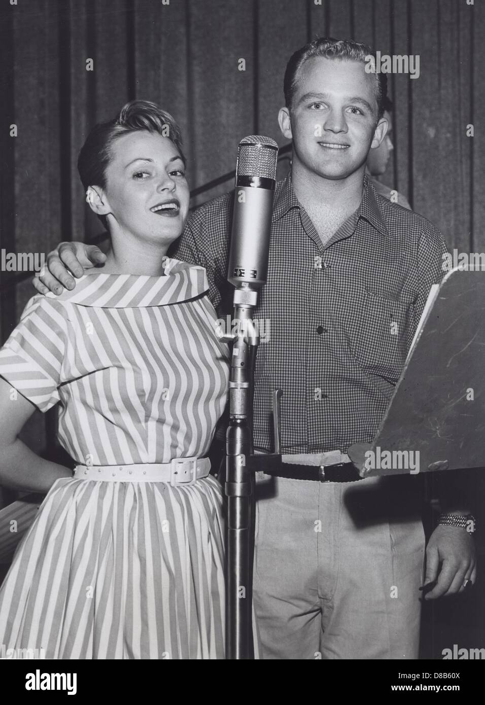 PEGGY KING with Gary Crosby.Gary Crosby show 1955.Supplied by Photos ...