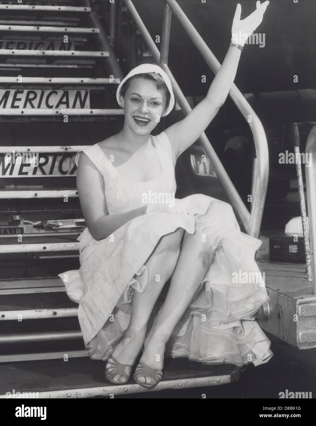 PEGGY KING to Chicago from Idlewild Airport , now John F. Kennedy ...