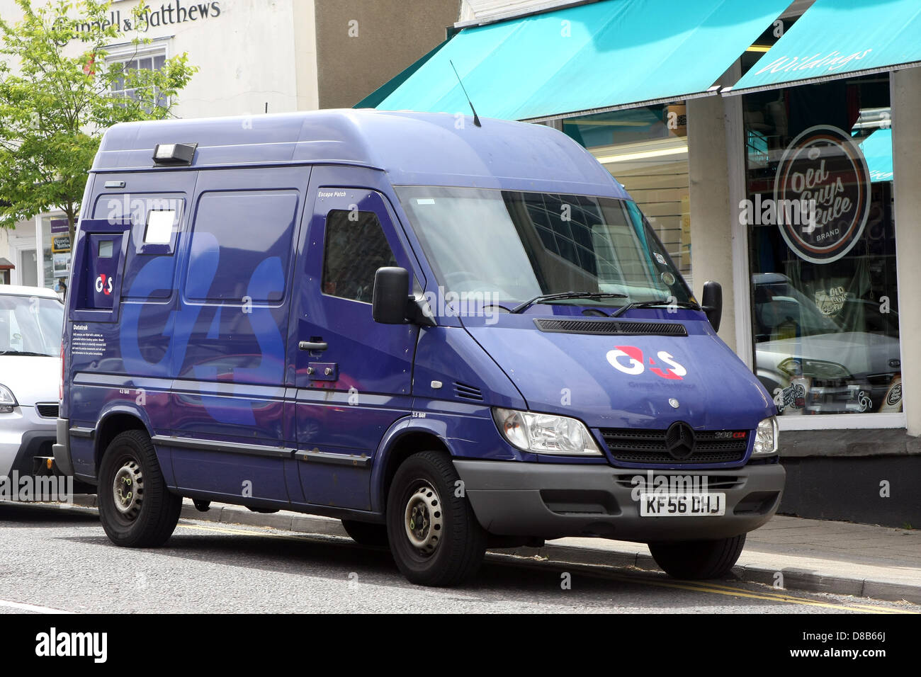 Security van g4s hi-res stock photography and images - Alamy