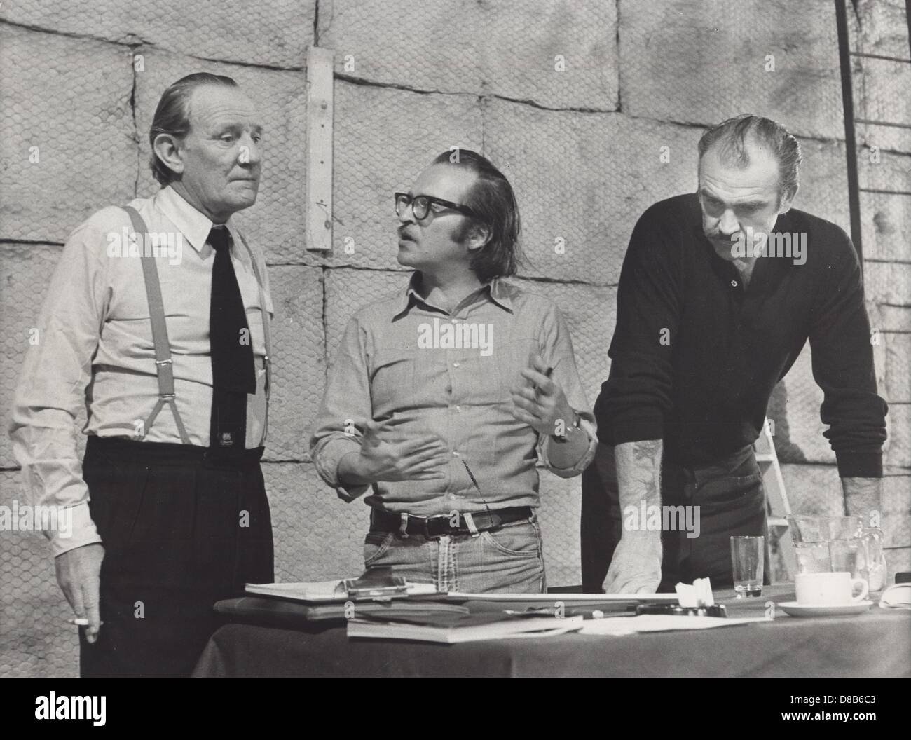 SIDNEY LUMET with Trevor Howard and Sean Connery on location of ...