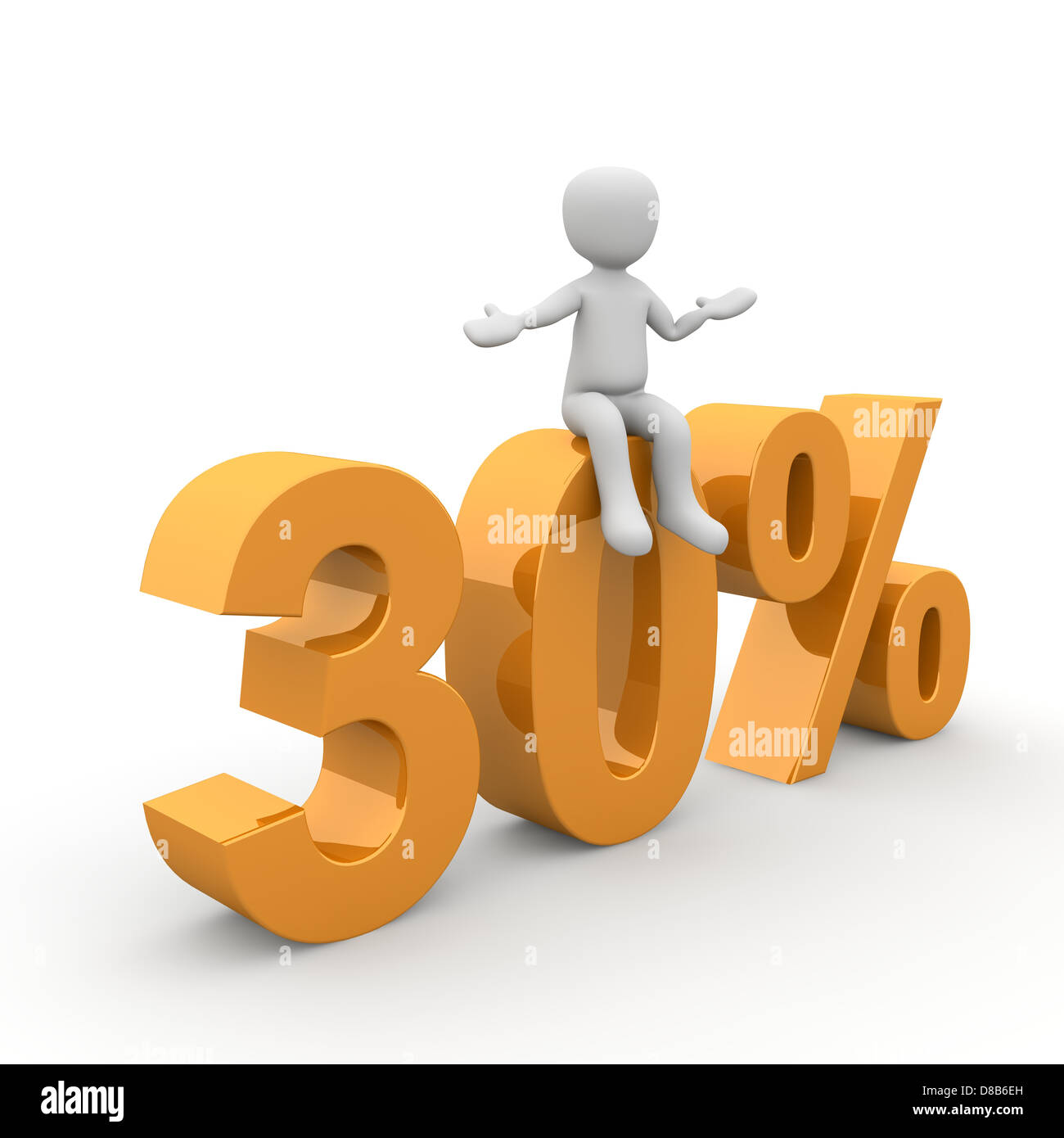30 percent Cut Out Stock Images & Pictures - Alamy