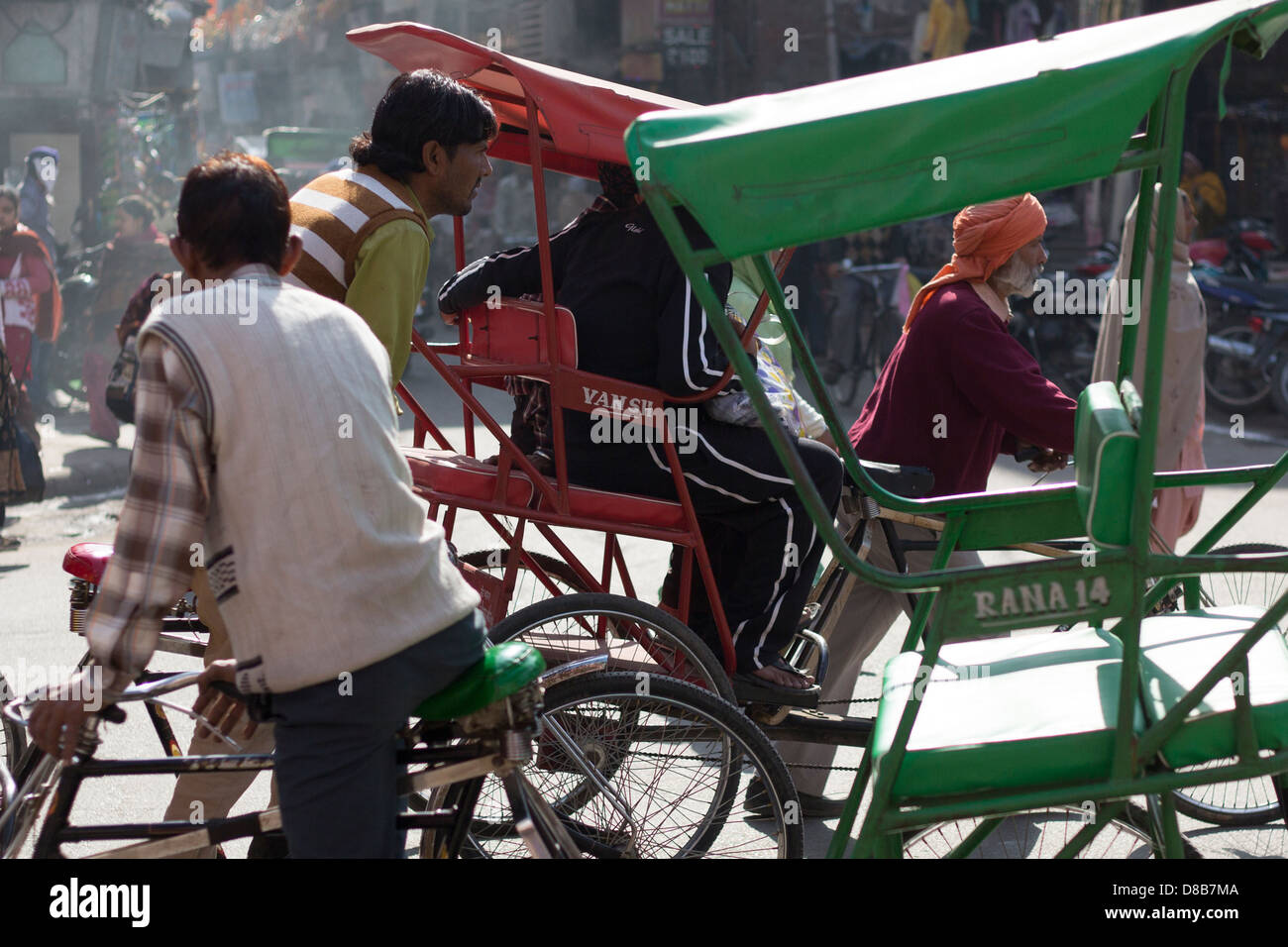India, Punjab, Amritsar typical street scene near Golden Temple Stock ... India, Punjab, Amritsar typical street scene near Golden Temple Stock ...