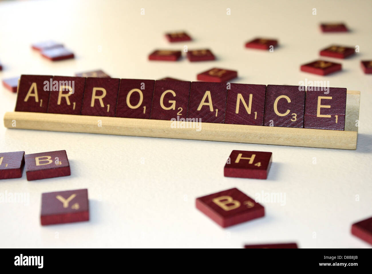 The image symbolizes arrogance, possibly through body language or ...