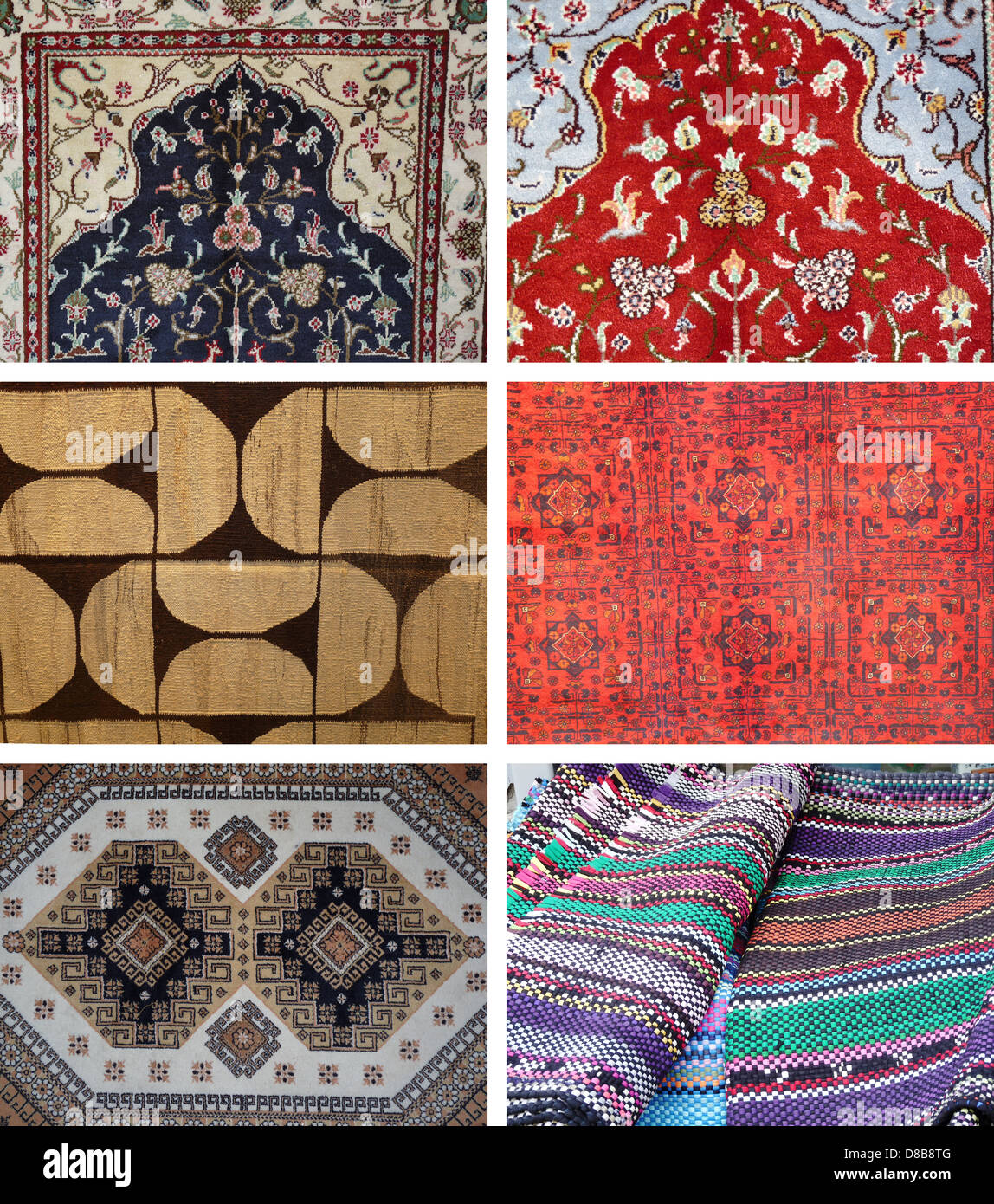 carpets and rugs Stock Photo - Alamy