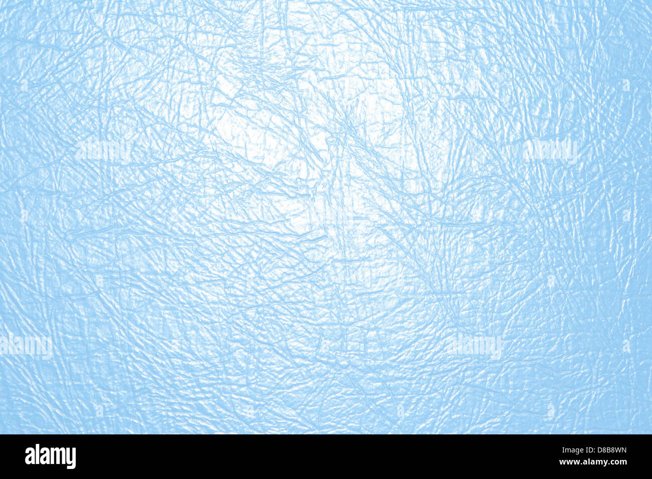 A close-up view of a soft baby blue leather texture, showcasing the ...