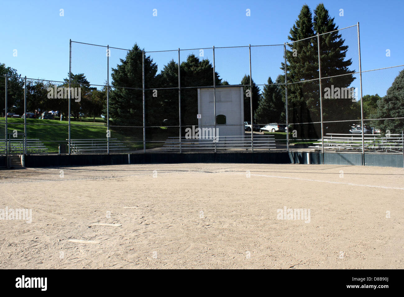 Baseball backstop hi-res stock photography and images - Alamy