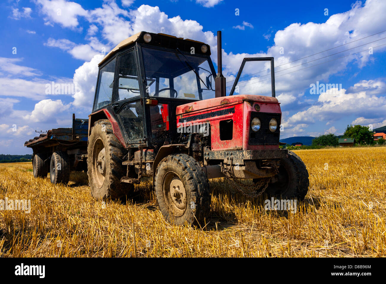 Tractor zetor hi-res stock photography and images - Alamy