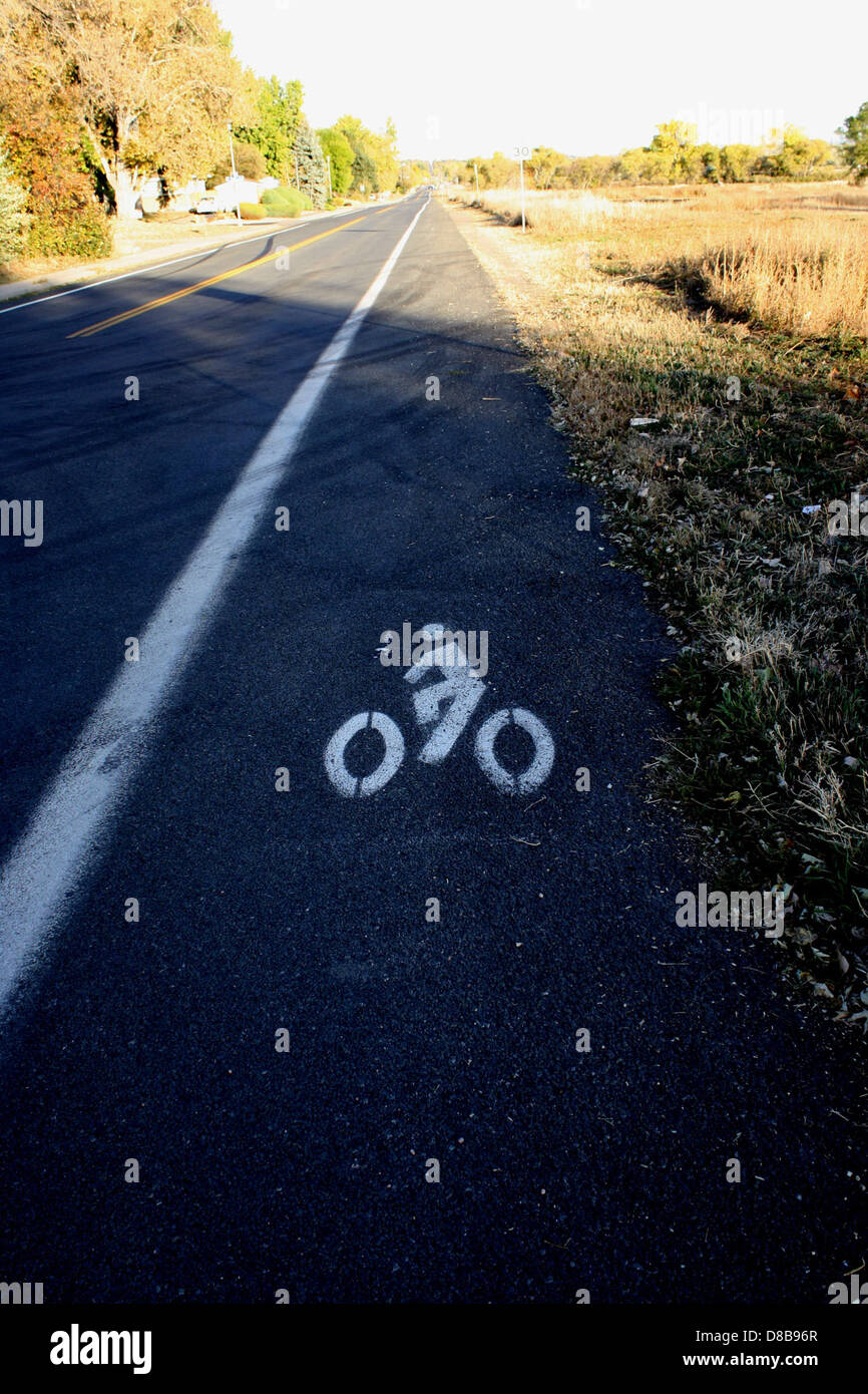 Designated bicycle bike path hi-res stock photography and images - Alamy