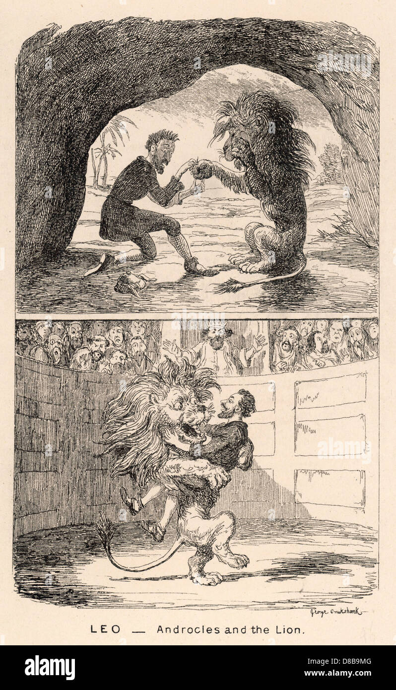 Androcles and the lion hi-res stock photography and images - Alamy