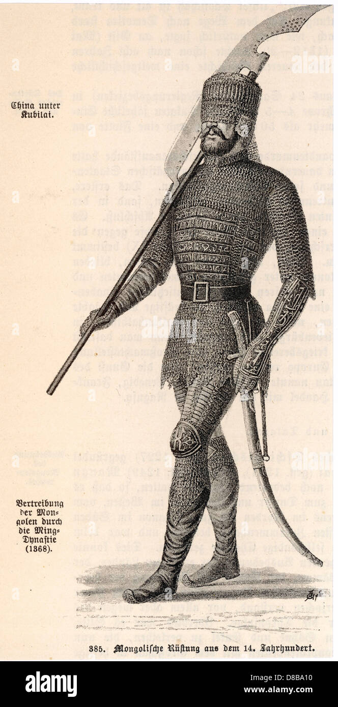 Mongol Armor And Weapons