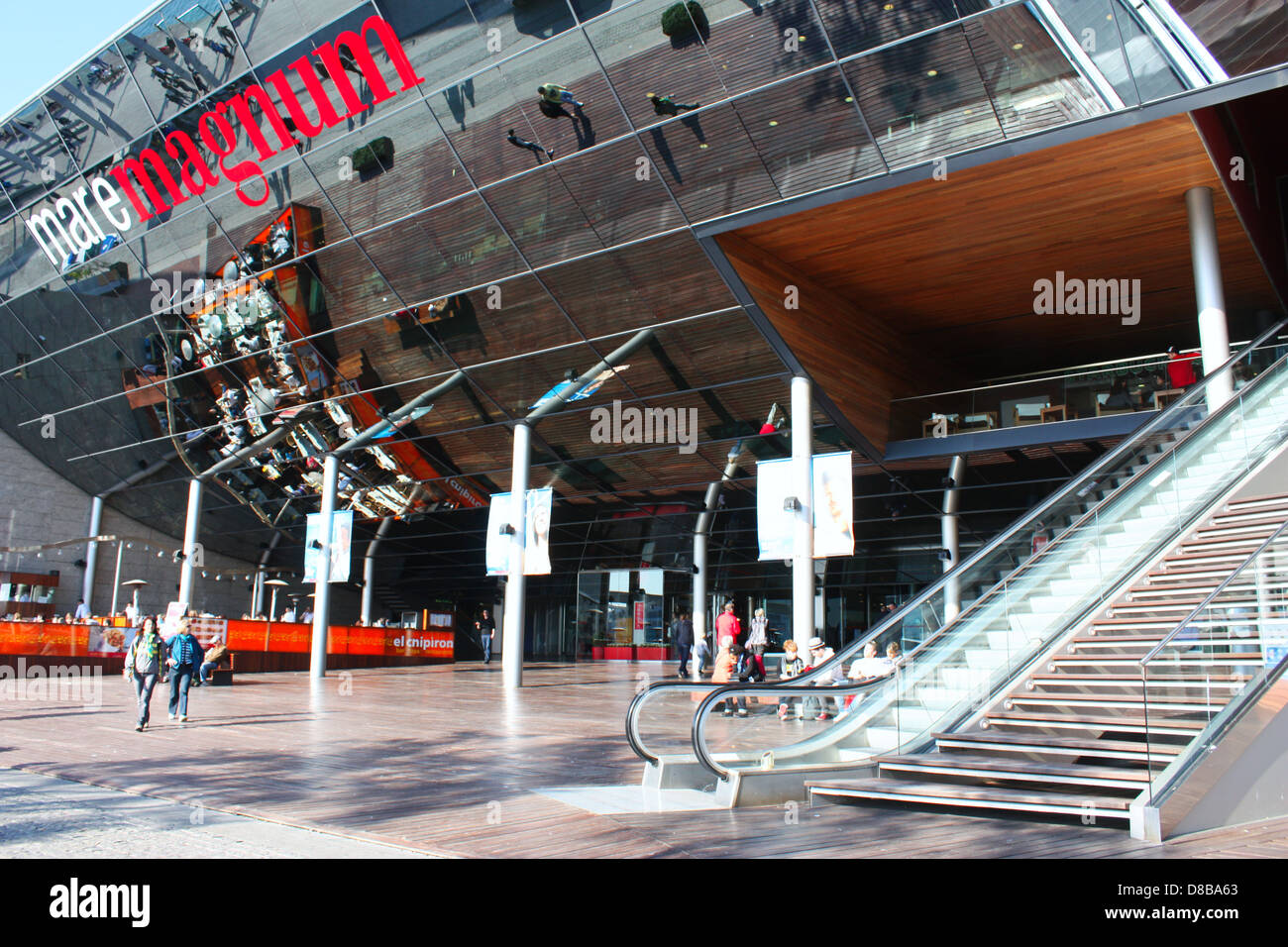 Mare Magnum building in Barcelona, Spain Stock Photo - Alamy