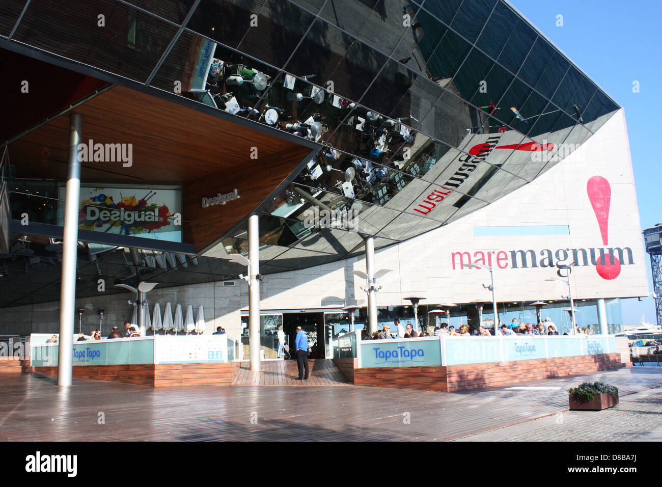 Mare Magnum building in Barcelona, Spain Stock Photo - Alamy