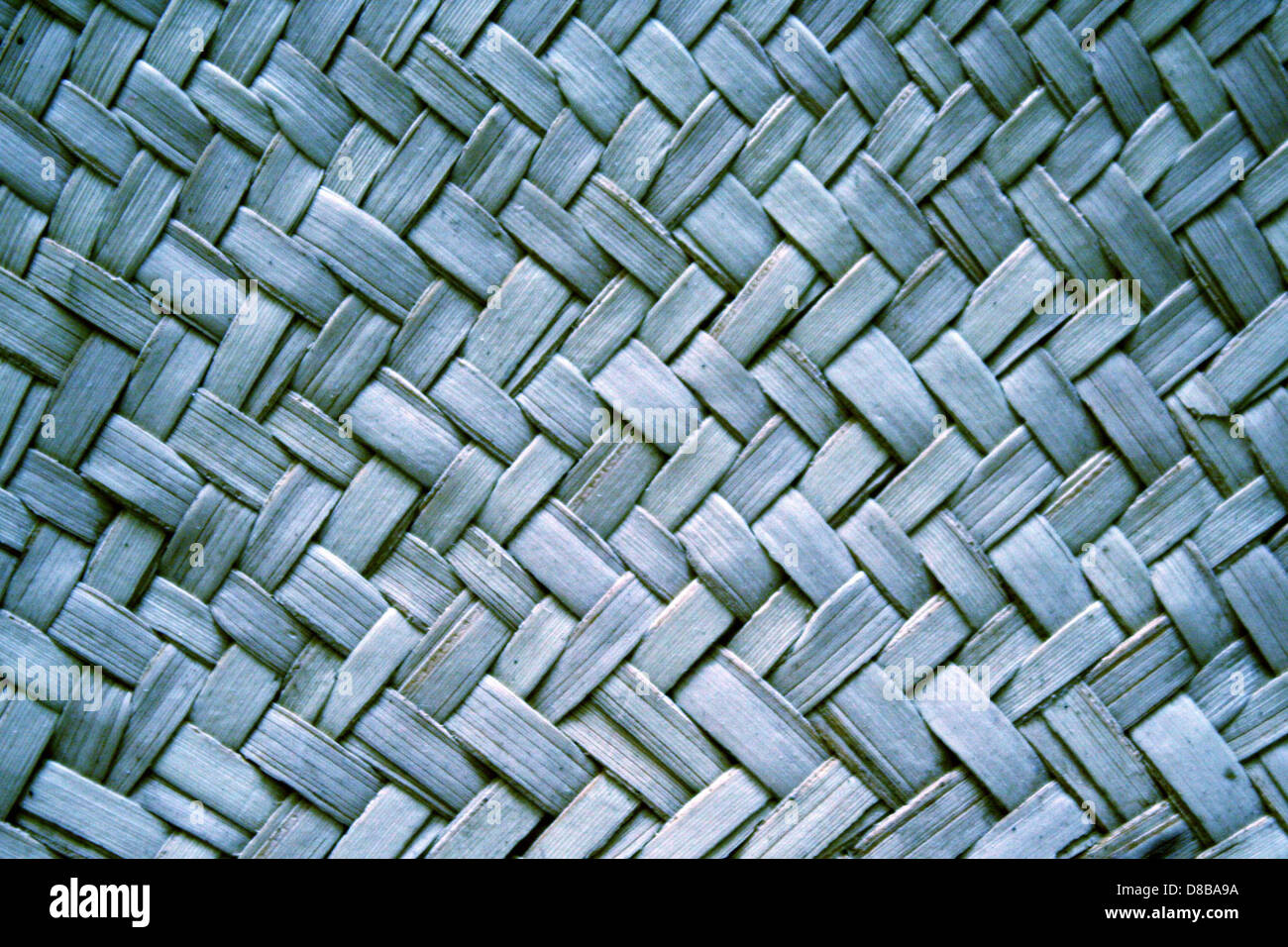 blue woven straw texture Stock Photo - Alamy