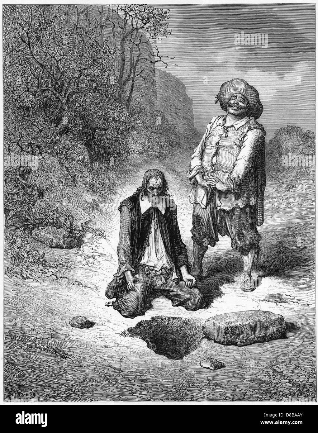 Miser Who Lost Fortune Stock Photo - Alamy