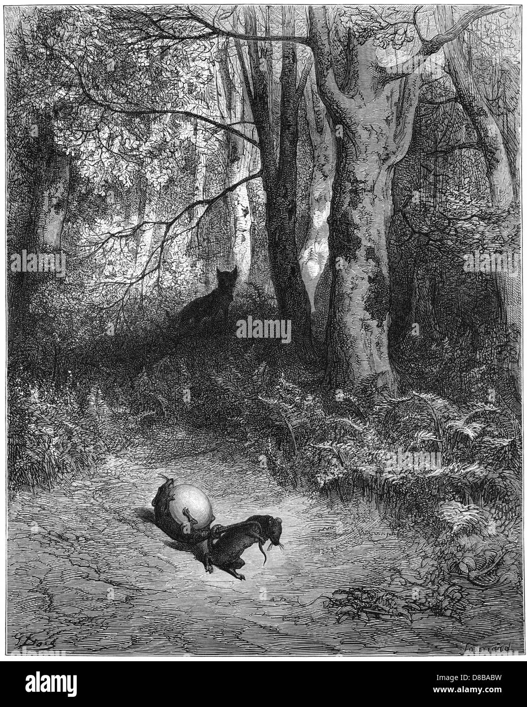 The Two Rats, Fox - Egg Stock Photo - Alamy