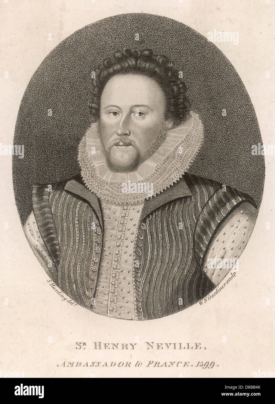 Sir Henry Neville Stock Photo - Alamy