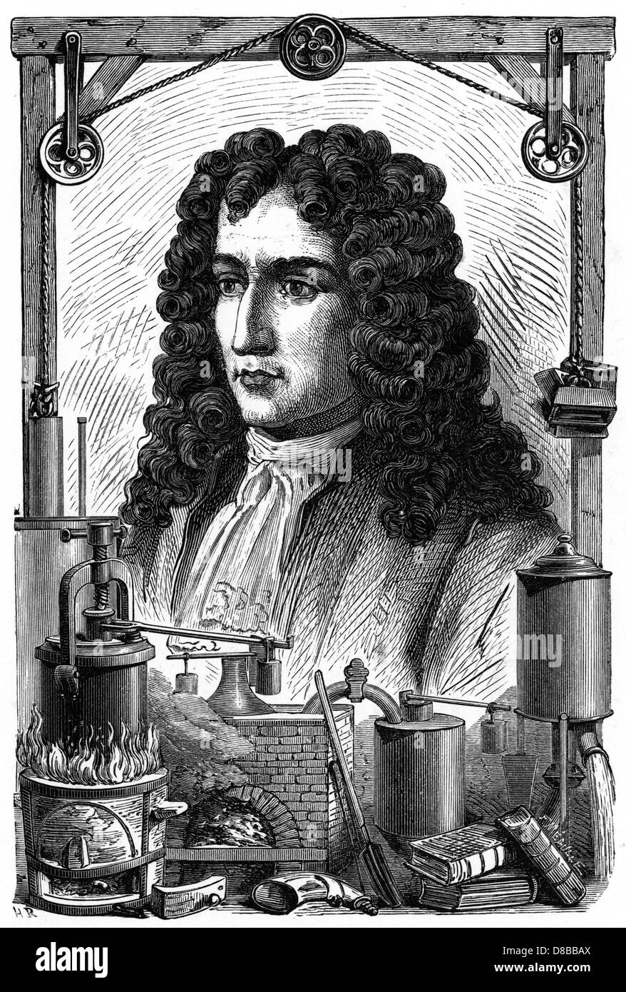 Papin steam engine hi-res stock photography and images - Alamy