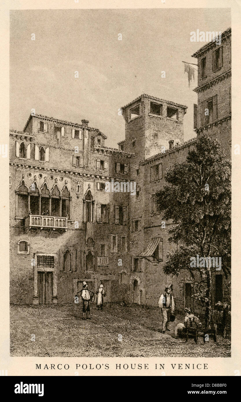 MARCO POLO'S HOUSE - 2 Stock Photo - Alamy
