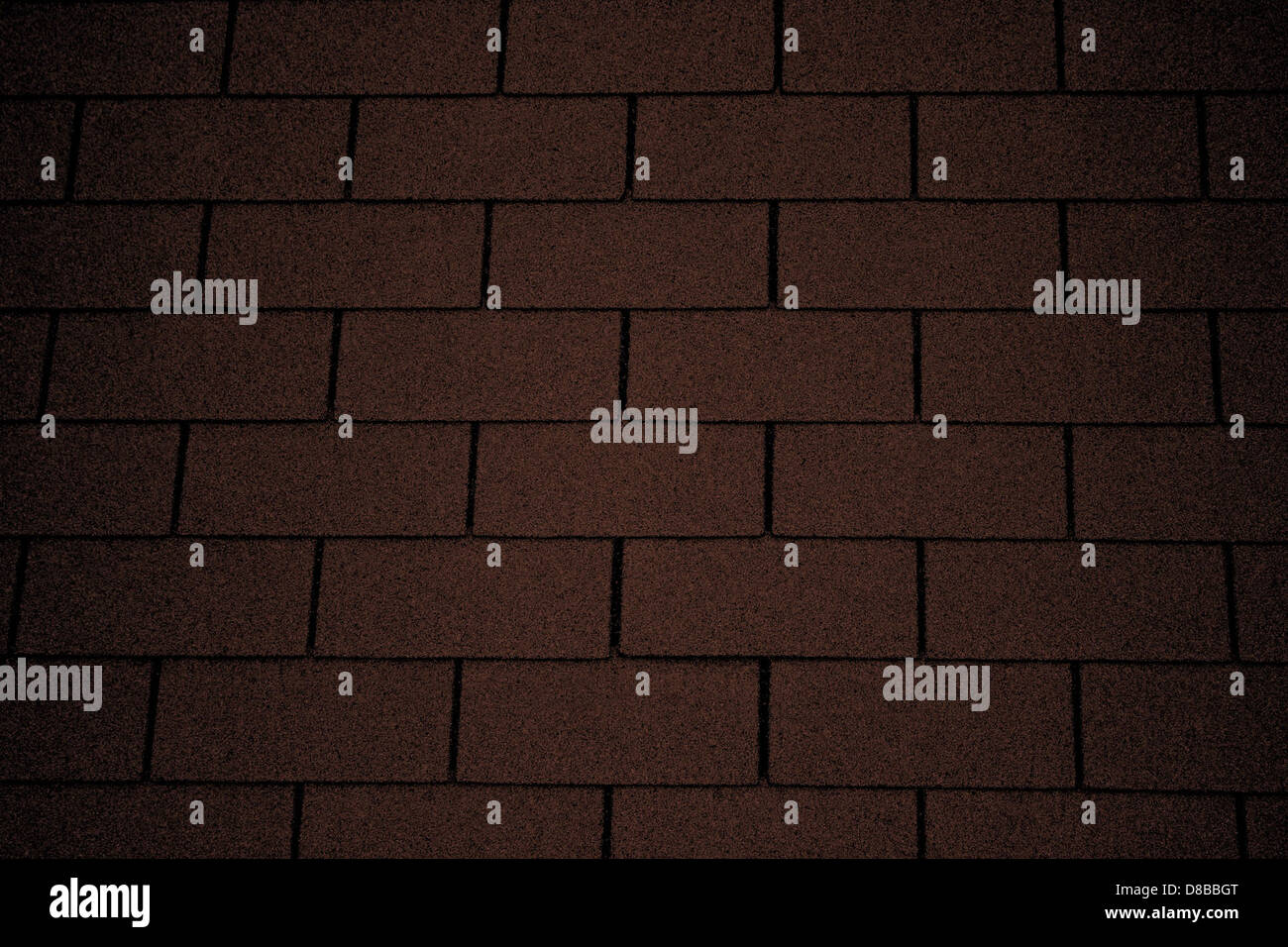 chocolate brown asphalt roof shingles texture Stock Photo - Alamy