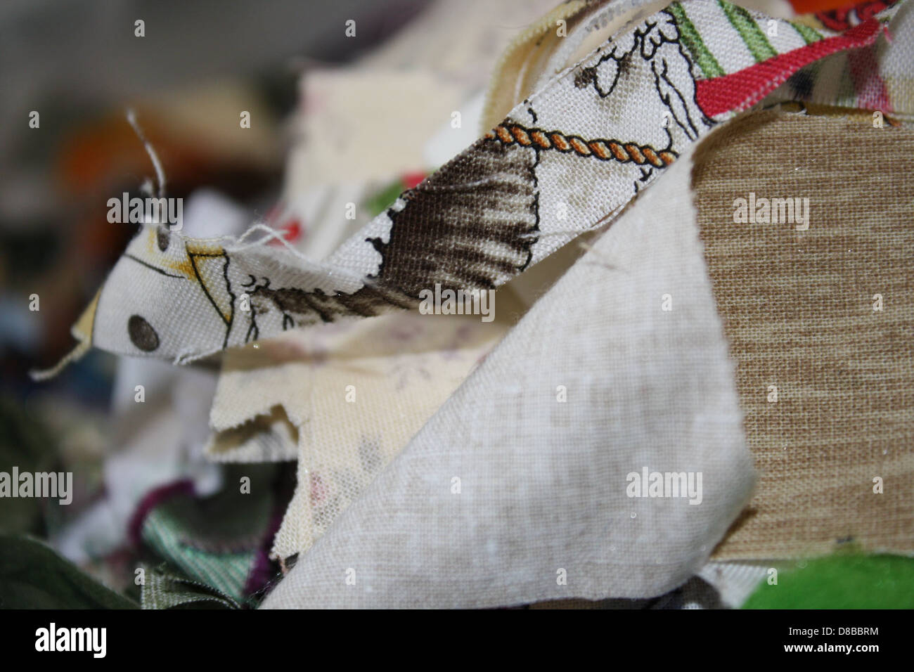 Fabric scraps hi-res stock photography and images - Alamy