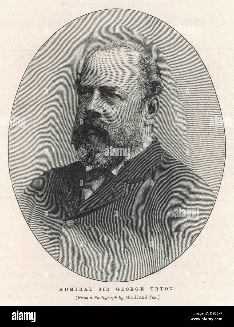 Sir George Tyron - 3 Stock Photo - Alamy