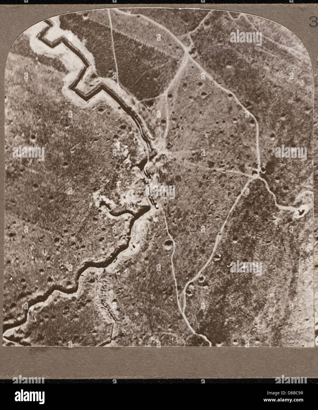 Ww1 Trenches Aerial View