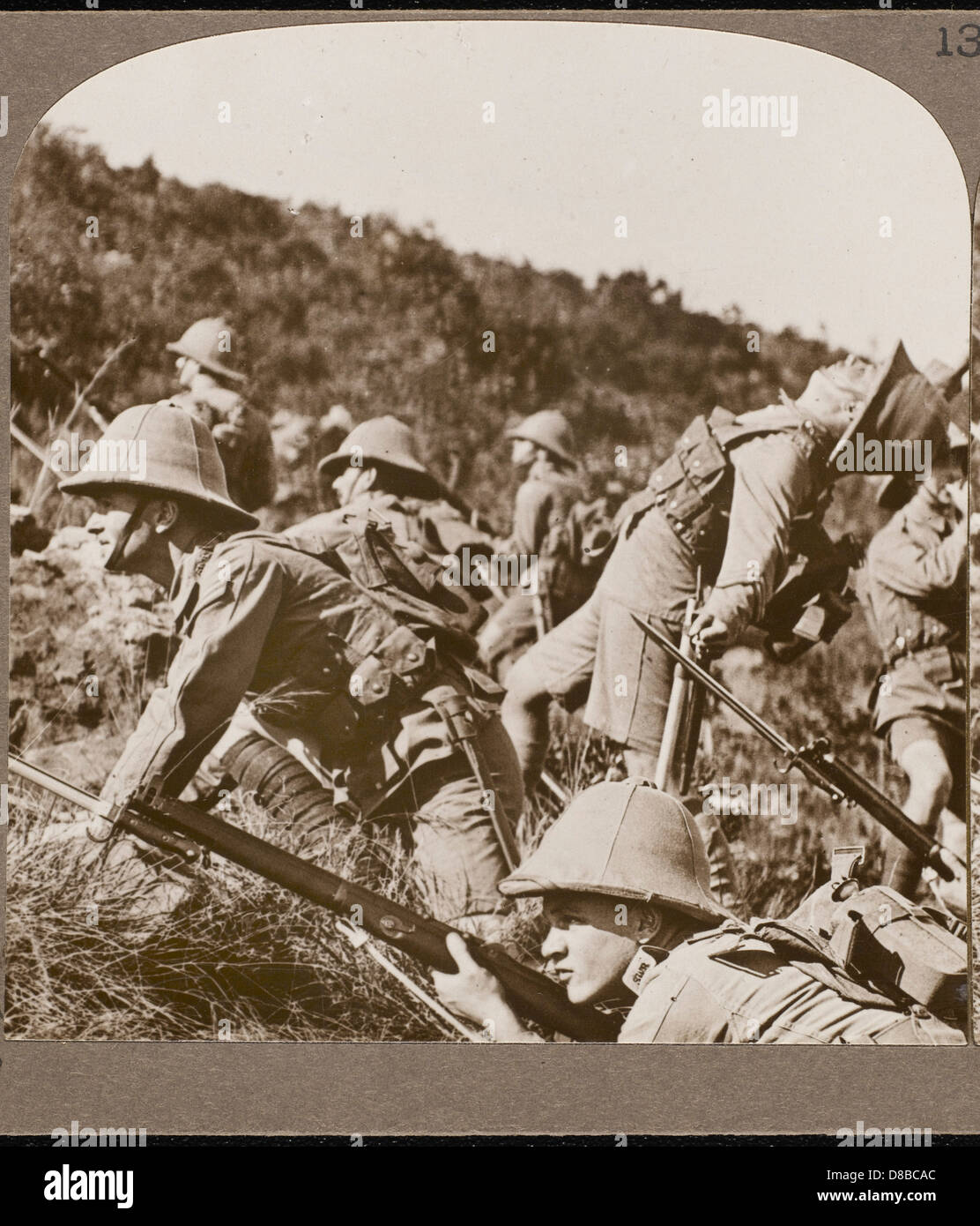 INFANTRYMEN IN BALKANS Stock Photo - Alamy