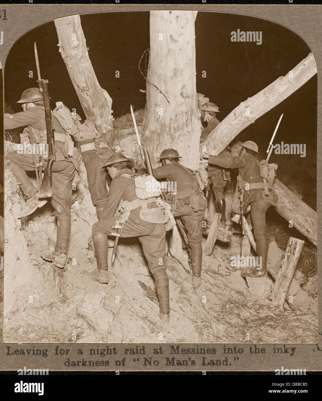 Trench raid ww1 hi-res stock photography and images - Alamy