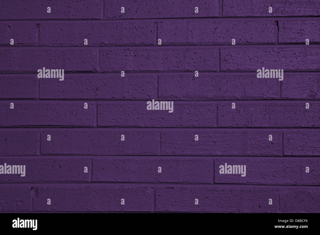dark purple painted brick wall texture Stock Photo - Alamy