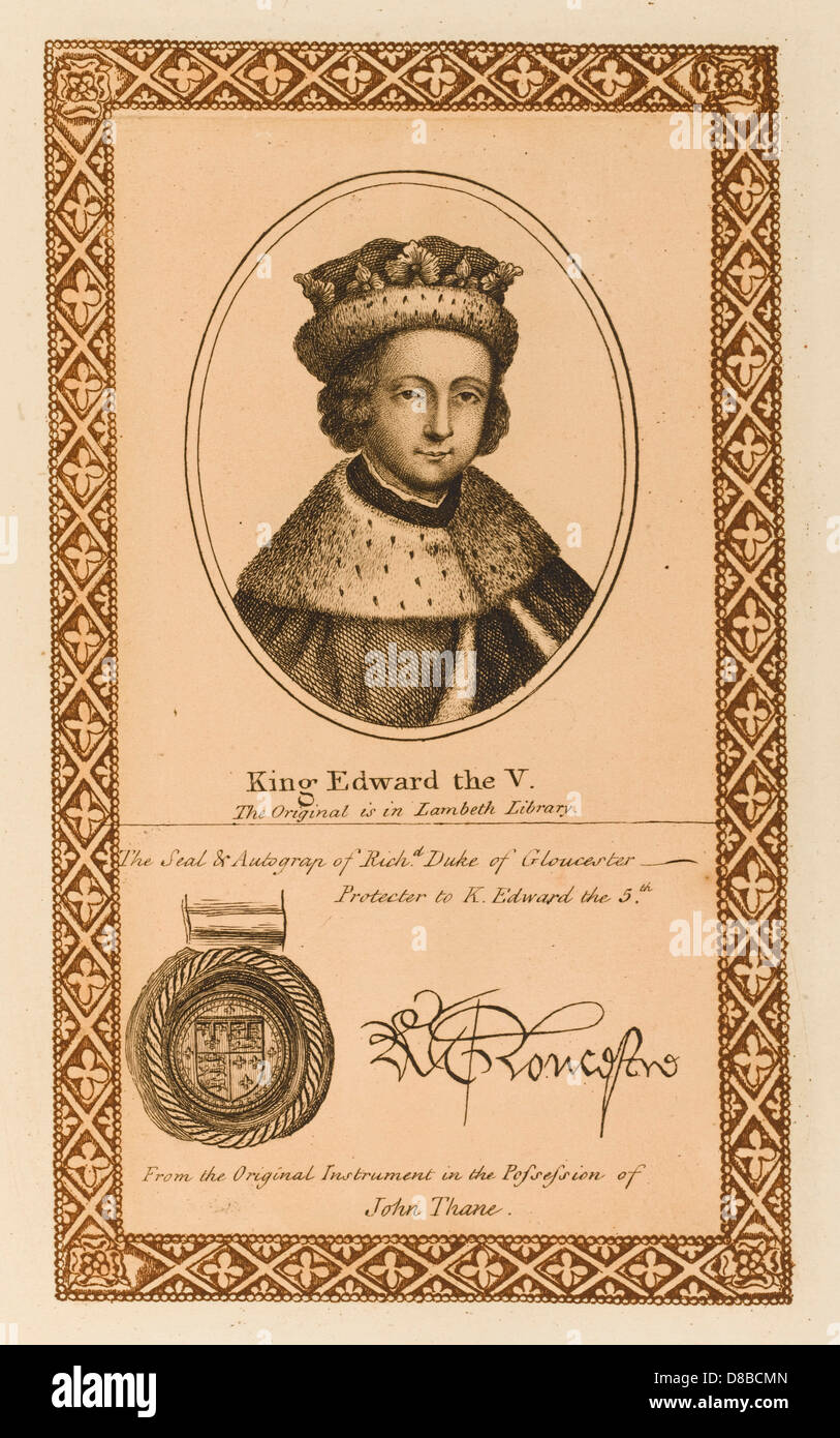 King edward v of england hi-res stock photography and images - Alamy