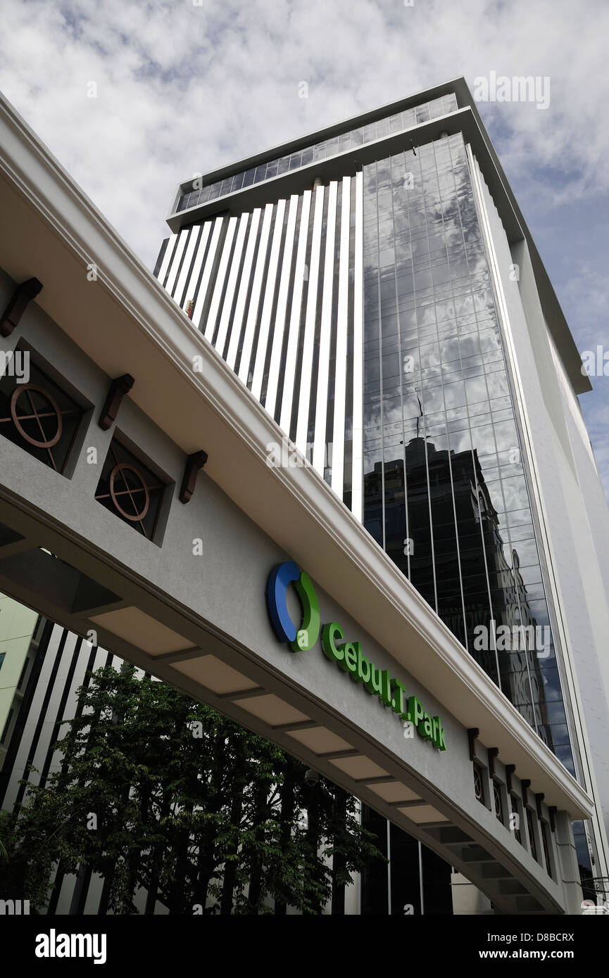 Entrance to Cebu I.T. Park Cebu City Philippines Stock Photo - Alamy