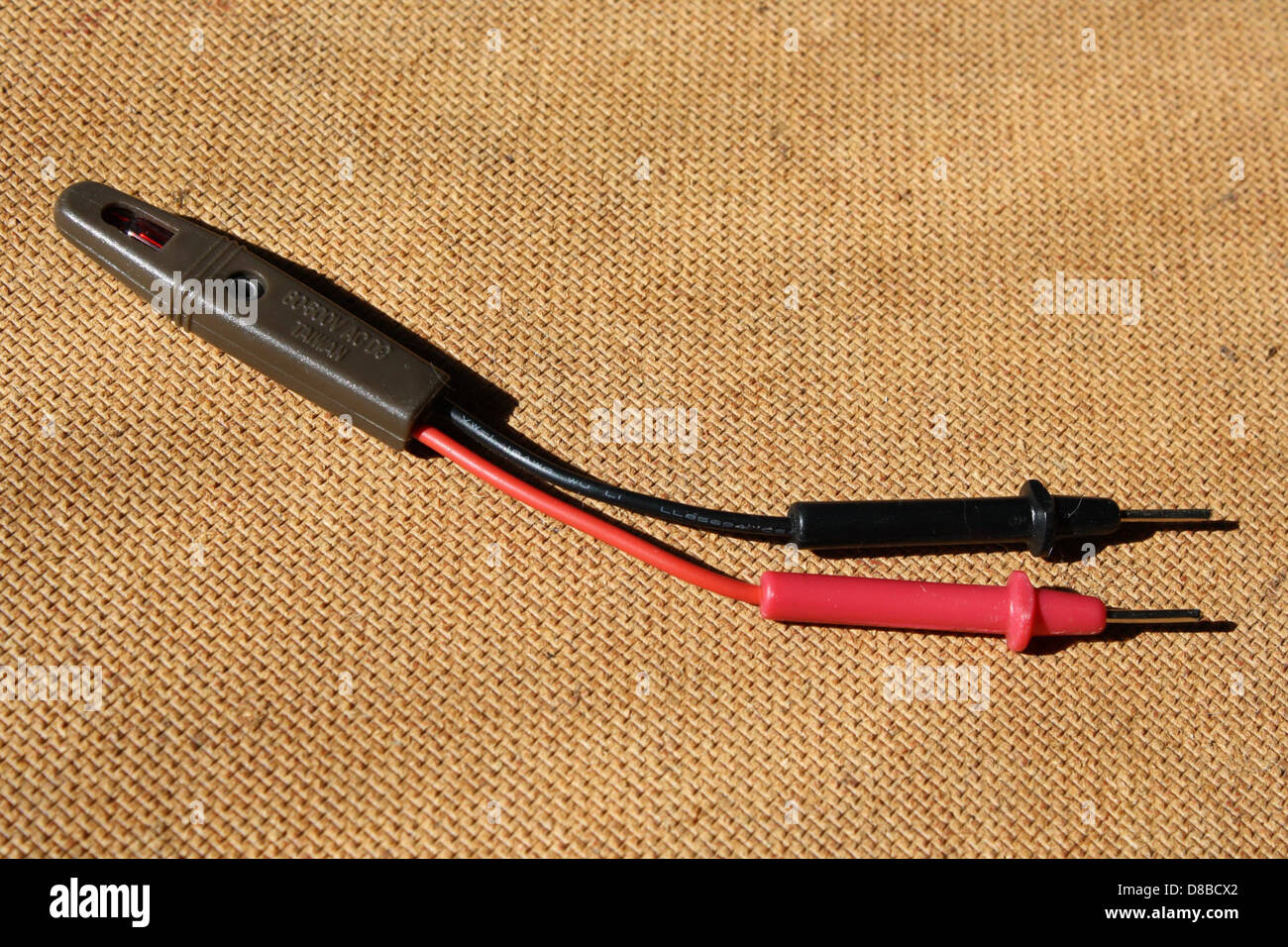 An image of an electrical outlet tester, a device used to check the ...