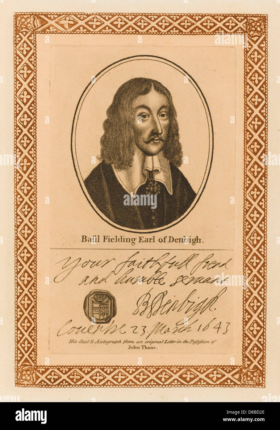 Earl of denbigh hi-res stock photography and images - Alamy