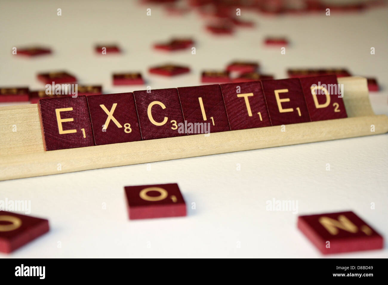 A moment captured showing someone expressing excitement. The image ...