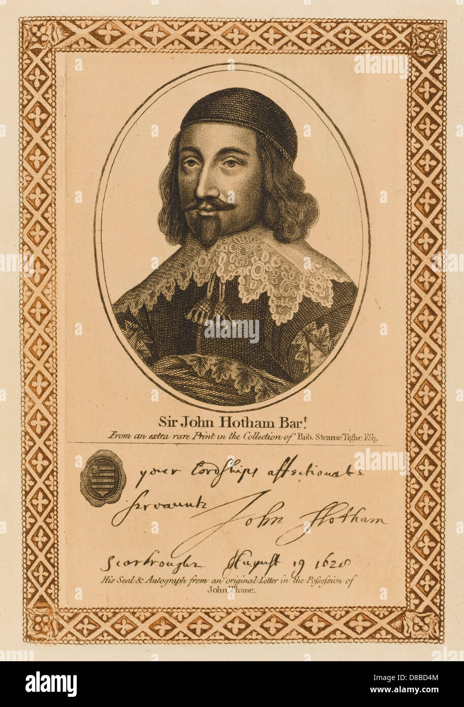 Sir John Hotham Stock Photo - Alamy