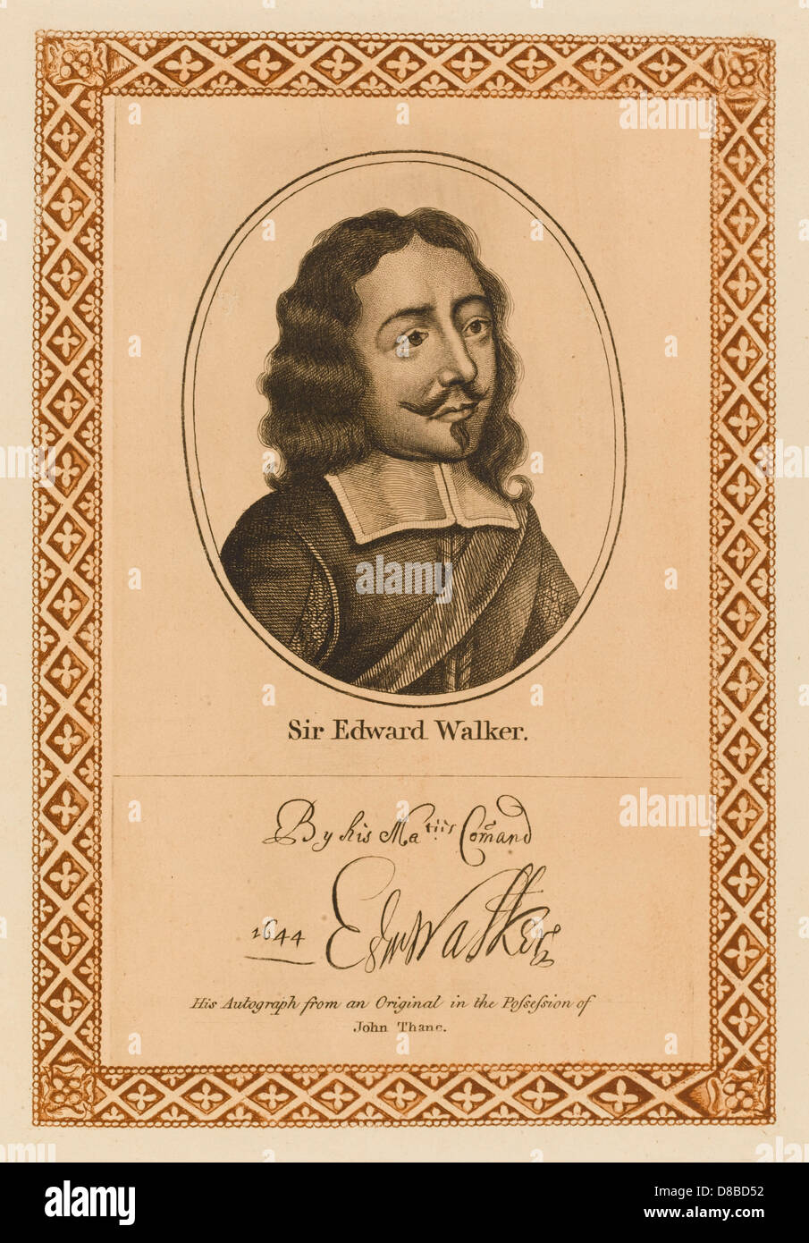 SIR EDWARD WALKER Stock Photo - Alamy