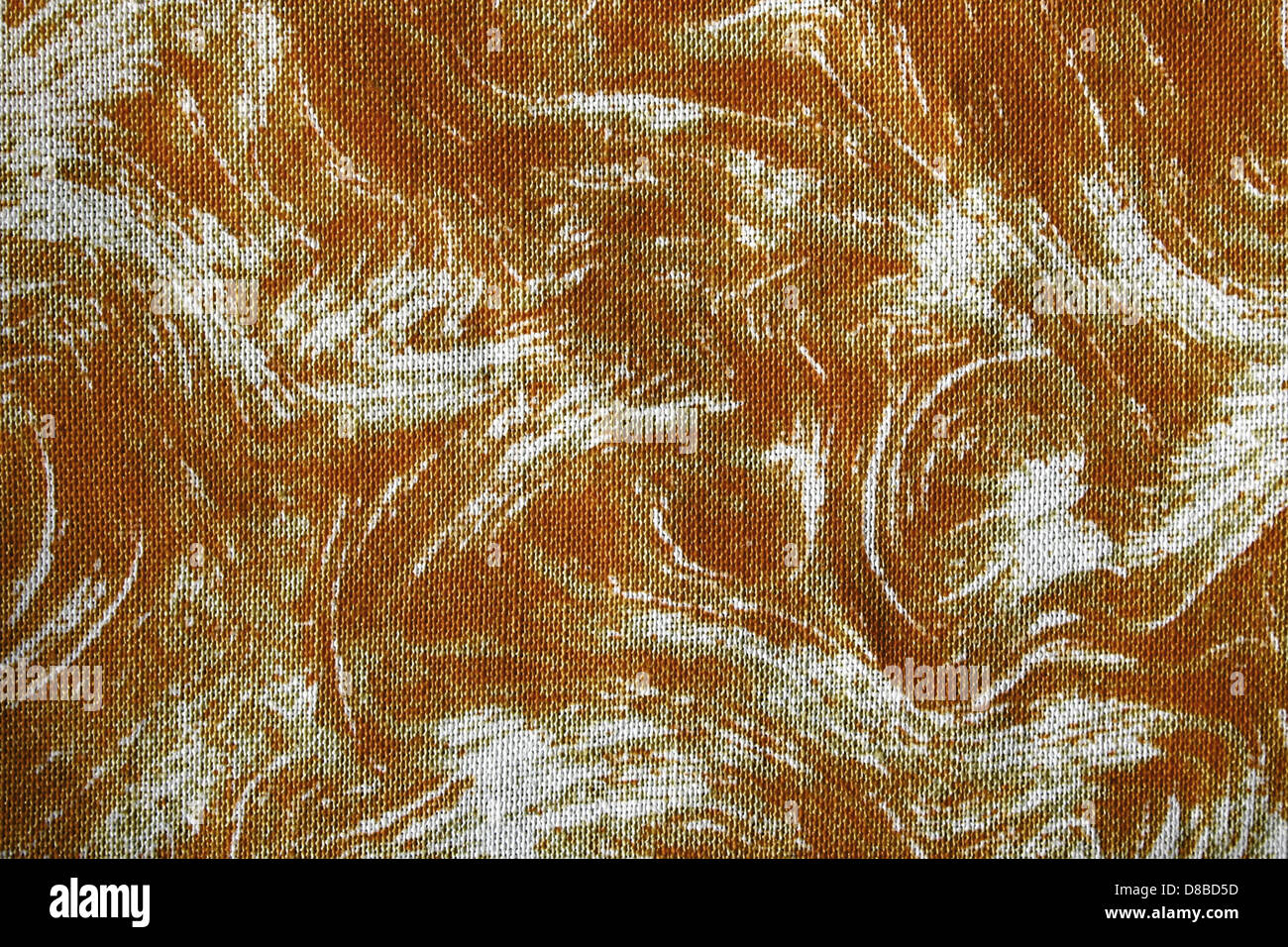 fabric texture with brown swirl pattern Stock Photo - Alamy