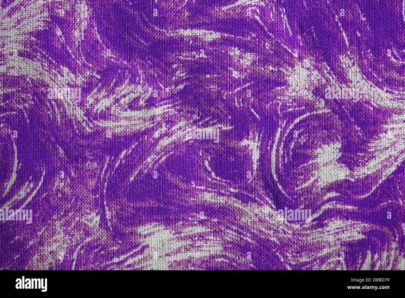 fabric texture with purple swirl pattern Stock Photo - Alamy