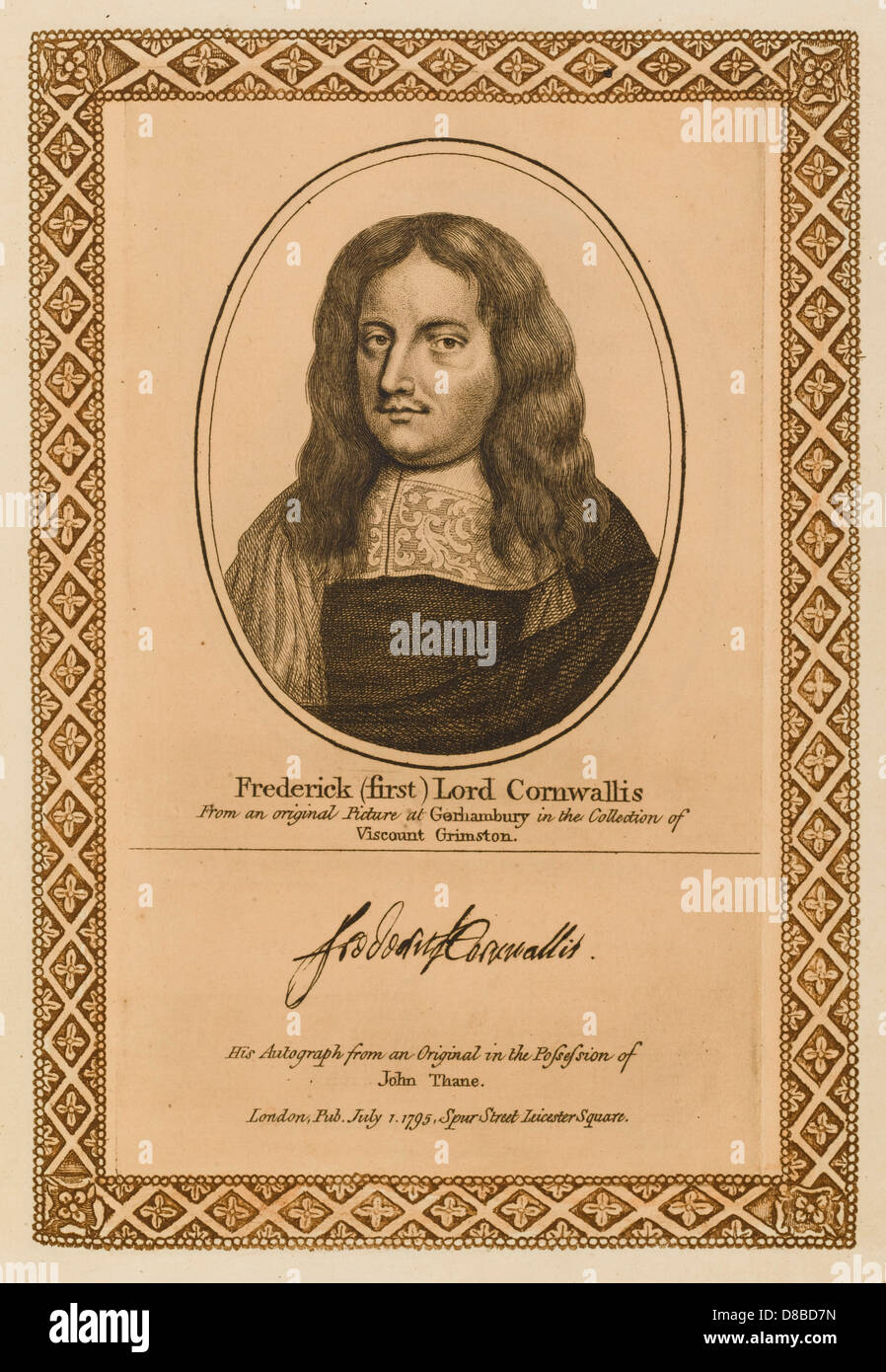 Frederick cornwallis hi-res stock photography and images - Alamy