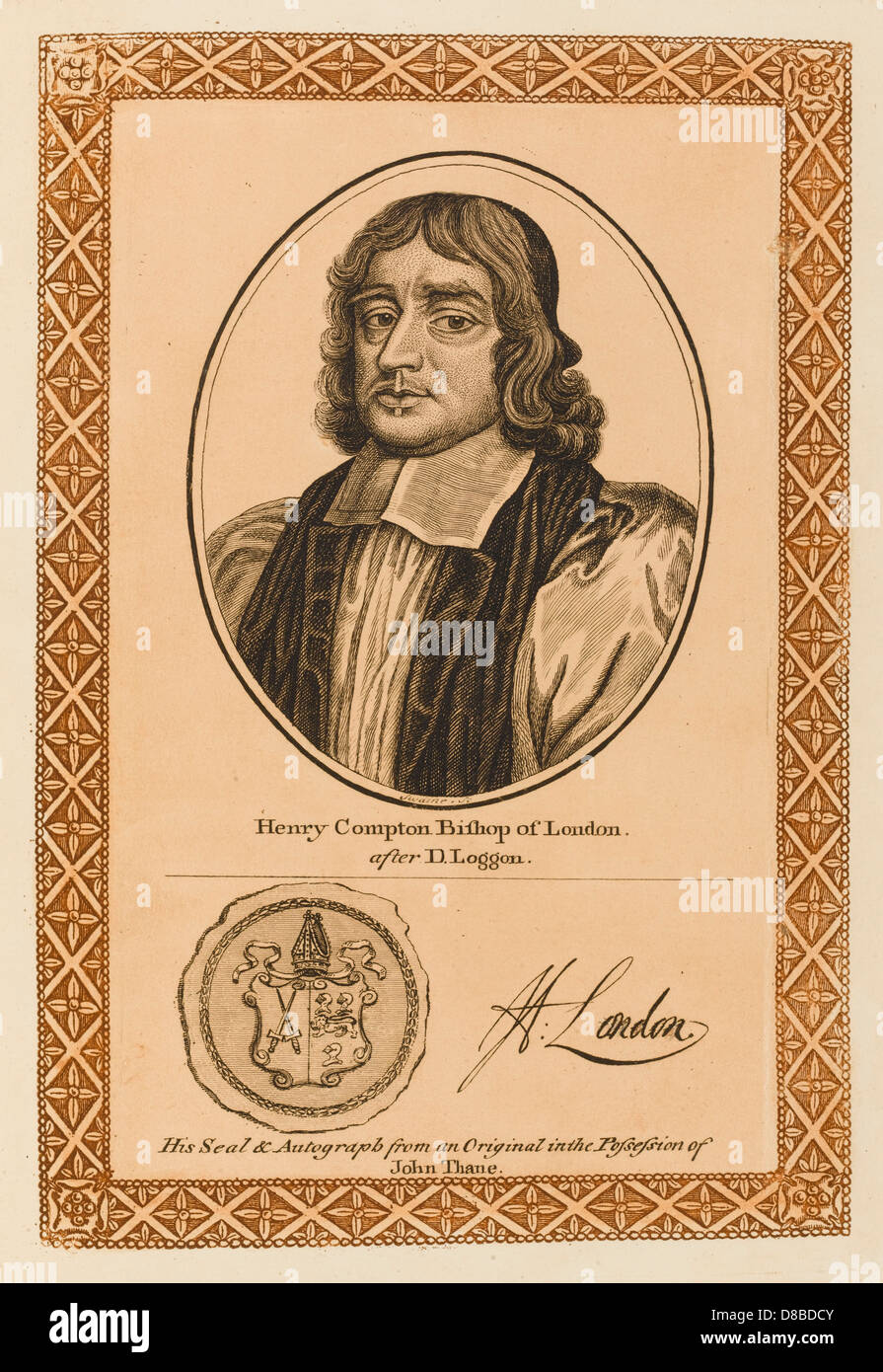 HENRY COMPTON, BISHOP Stock Photo - Alamy