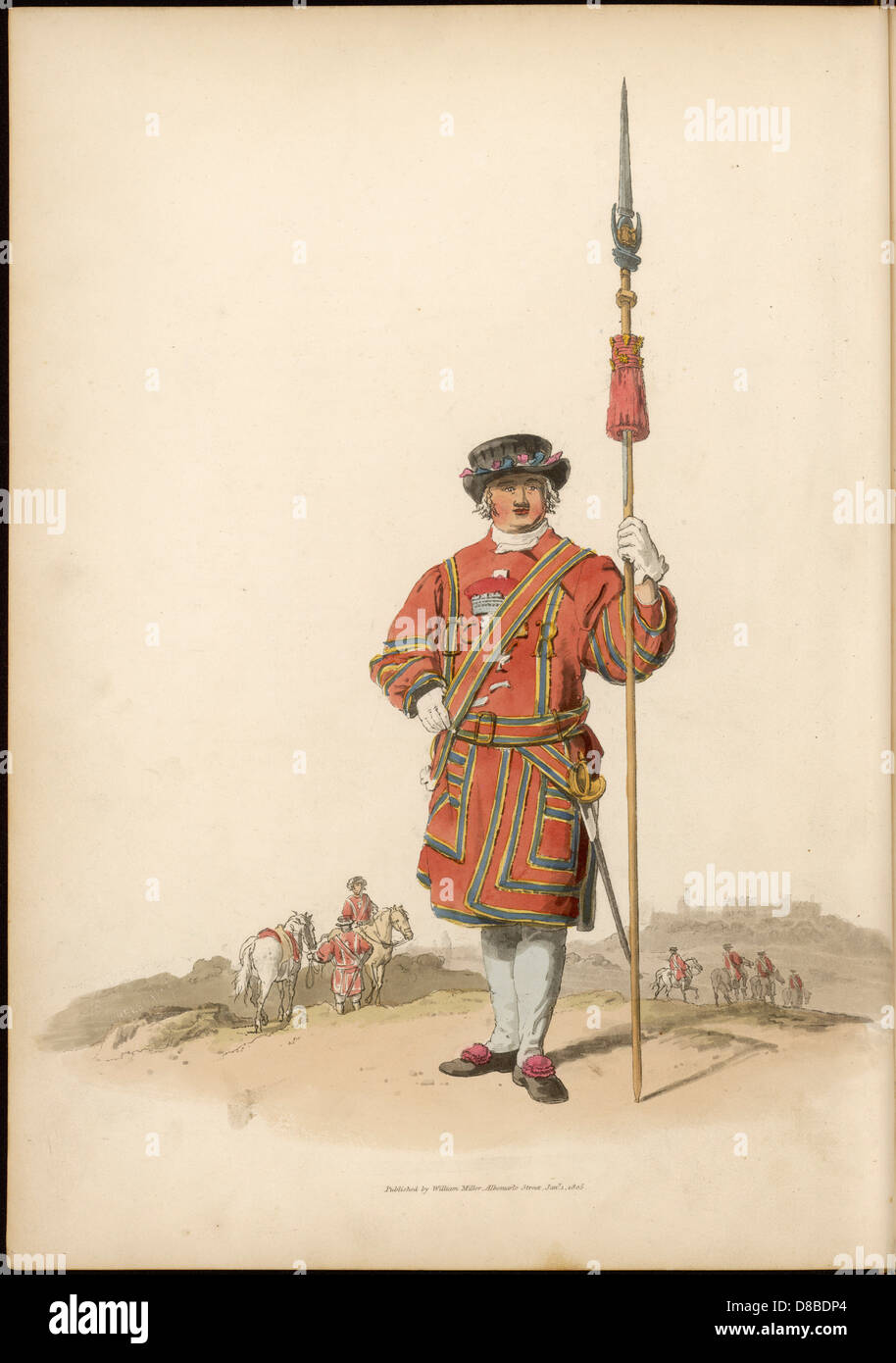 Yeoman of Guard Stock Photo - Alamy