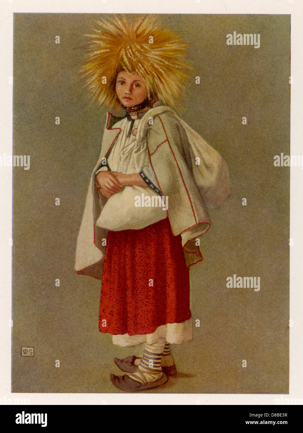 Hungarian Harvest Queen Stock Photo - Alamy