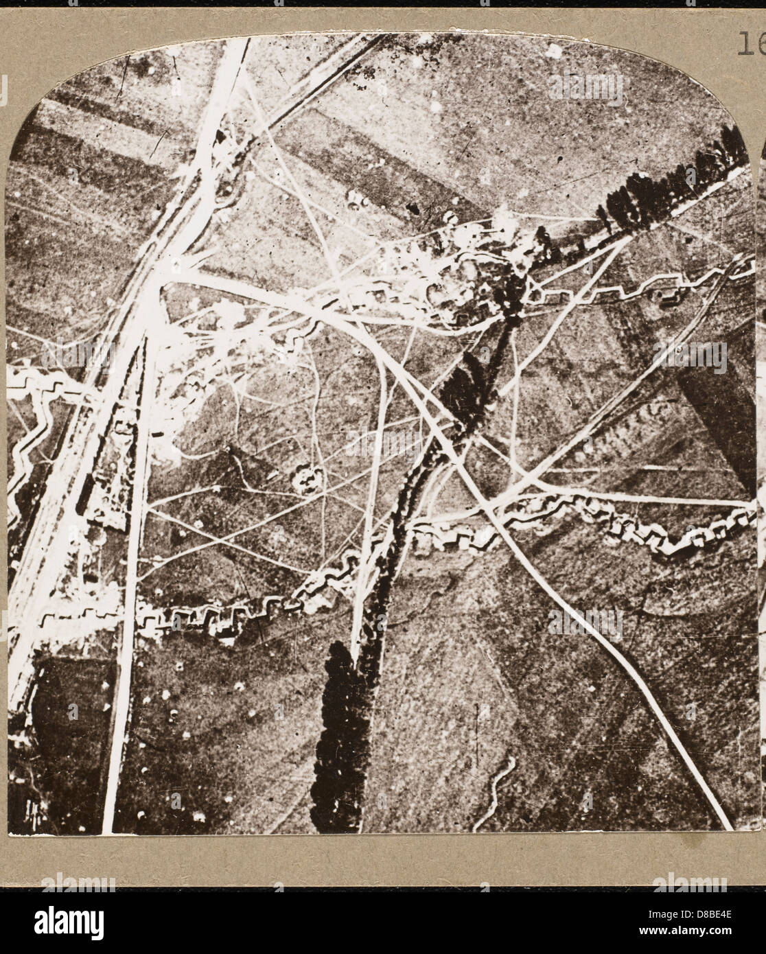 Aerial view of trenches hi-res stock photography and images - Alamy